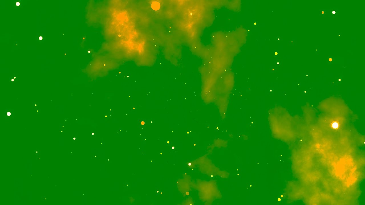Golden Particle Green Screen Video Effects | Gold Dust Particles ...