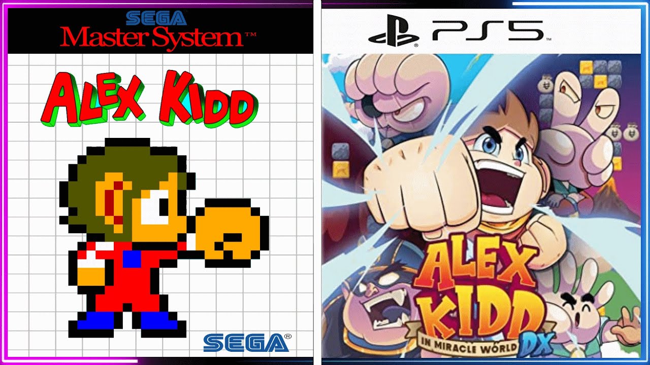 Alex Kidd Evolution | Master System - PS5 (1986-2021) - YouTube