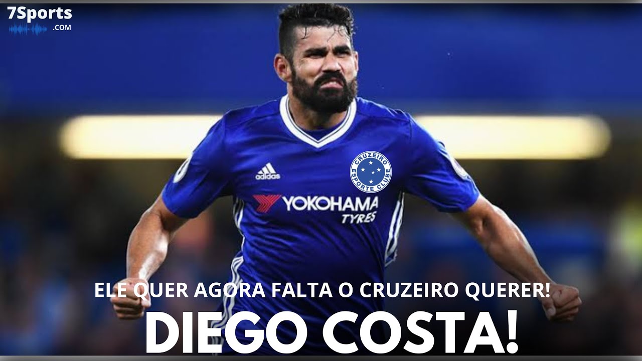 🔥DIEGO COSTA NO CRUZEIRO? Atacante de 35 anos recebe sondagens da ...