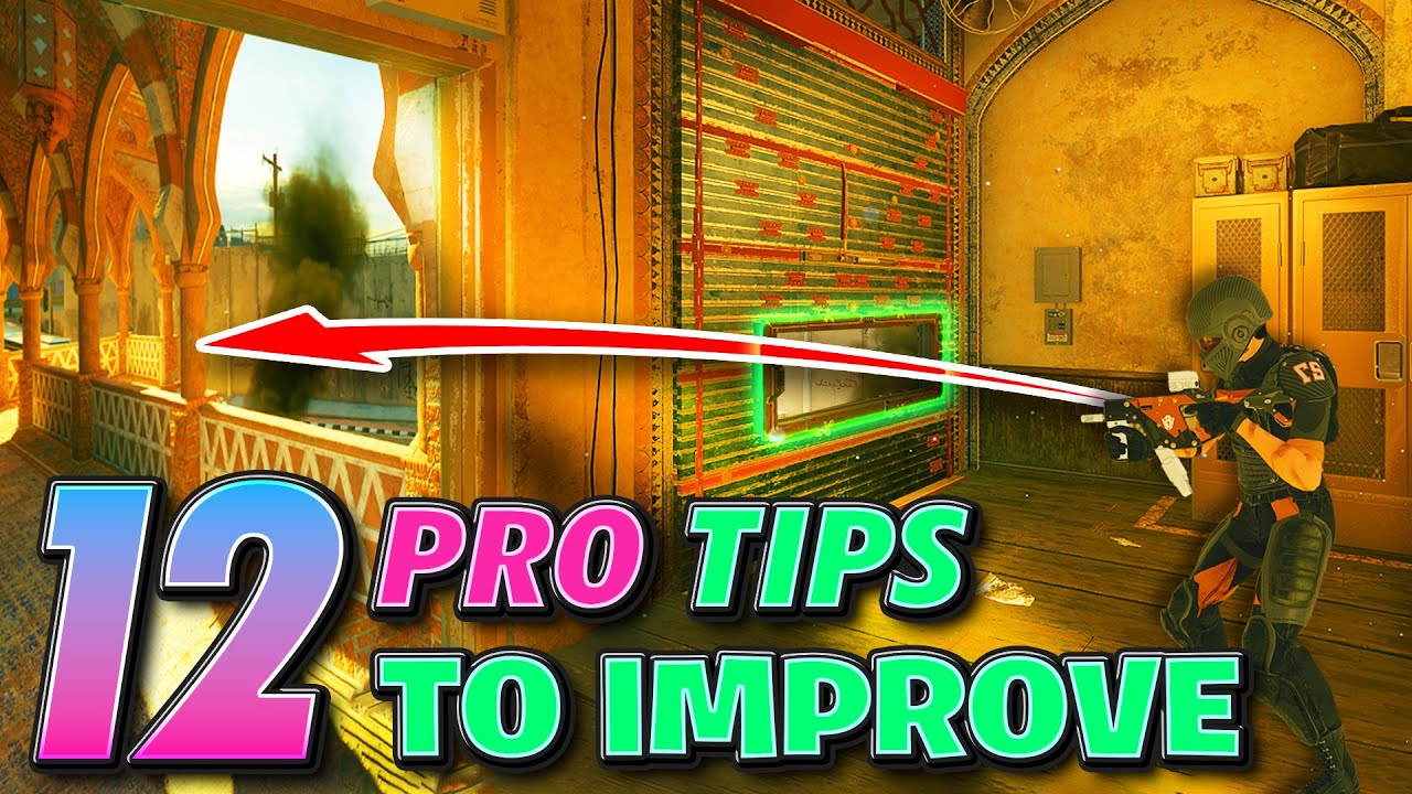 12 PRO Tips & Tricks that you need to IMPROVE in R6 Siege - YouTube