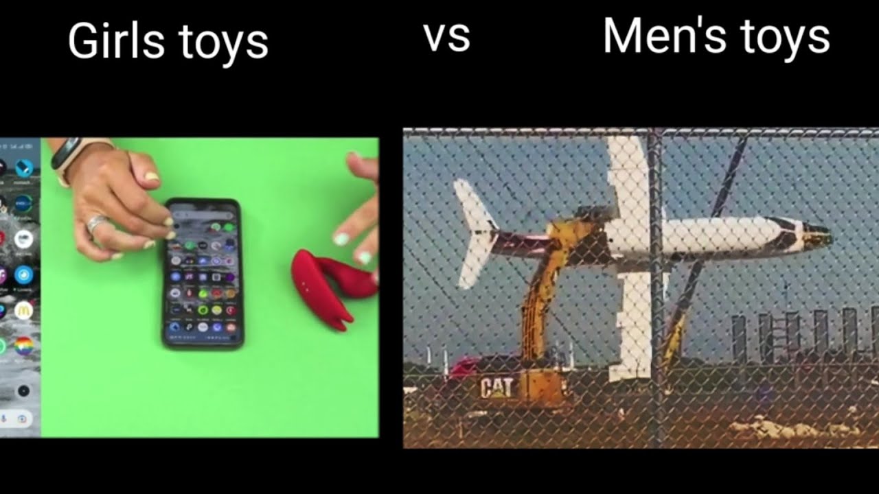 Girls Toys vs Men's Toys #girlswithautism - YouTube