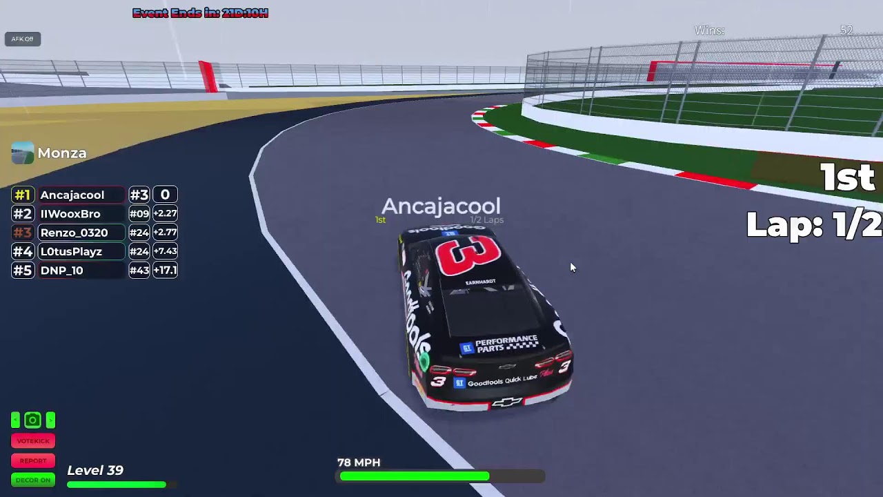 Grinding RoStock Racing Patriotic Event - YouTube