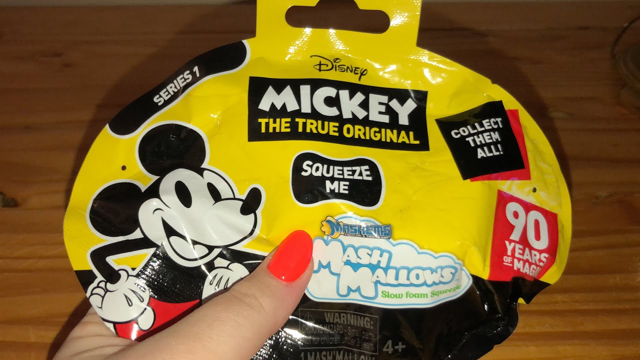 ASMR Unboxing Mickey Mash Mallows [NO TALKING] - YouTube