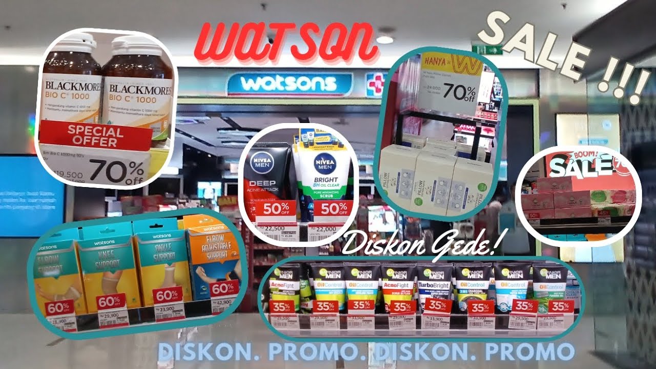 WATSON SALE up to 70% !!! - YouTube
