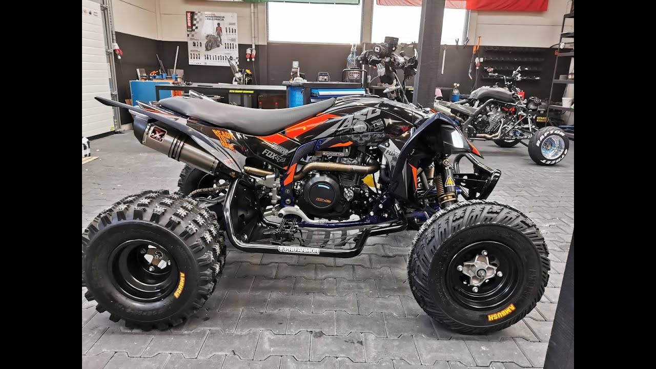 Yamaha YFZ 450R /Swap KTM 690 SMC - YouTube