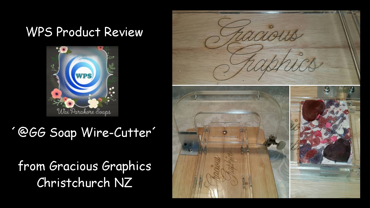 WPS Review: "@GG Soap (slice) wire-cutter" by Gracious Graphics - YouTube