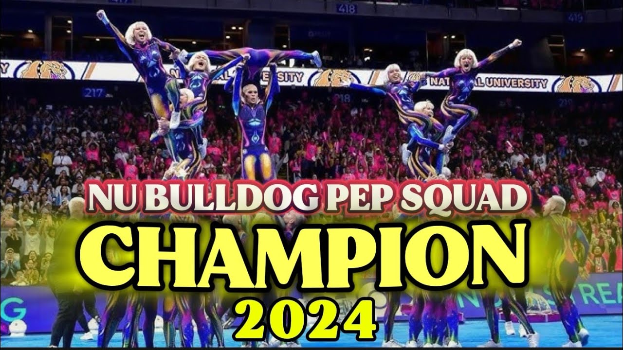 NU BULLDOG PEP SQUAD |CHAMPION 2024 - YouTube