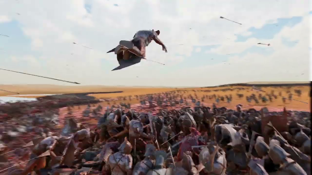 Gandalf & Rohan army attack Uruk-Hai Army |Unlimited Epic Battle ...
