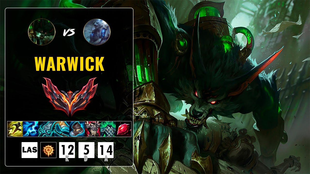 Warwick vs Volibear: 💀 No Hay Escapatoria con Warwick al Acecho | 25.07 ...