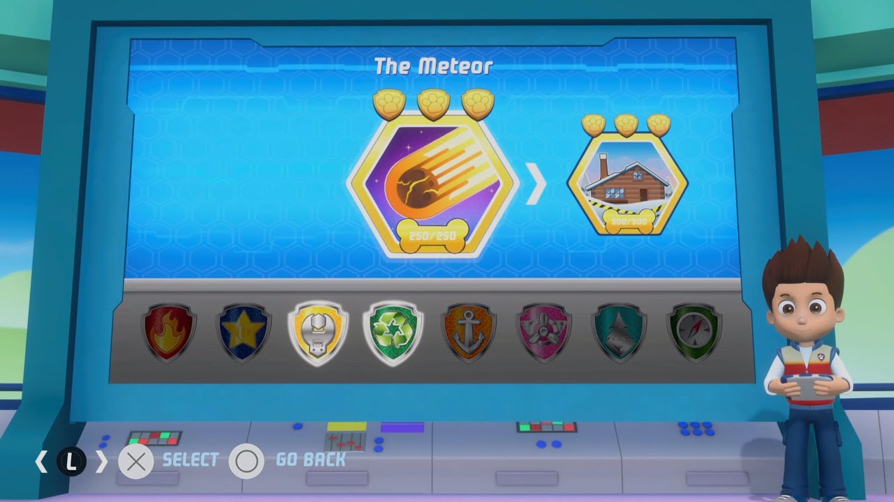 The Meteor - Paw Patrol Mighty Pups Save Adventure Bay! - YouTube