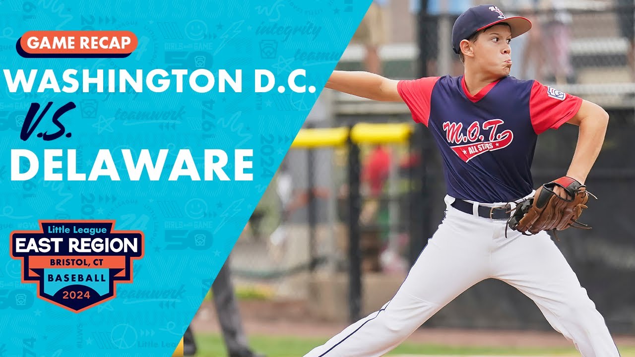 Game Highlights: Delaware vs Washington DC | Little League Baseball Mid ...