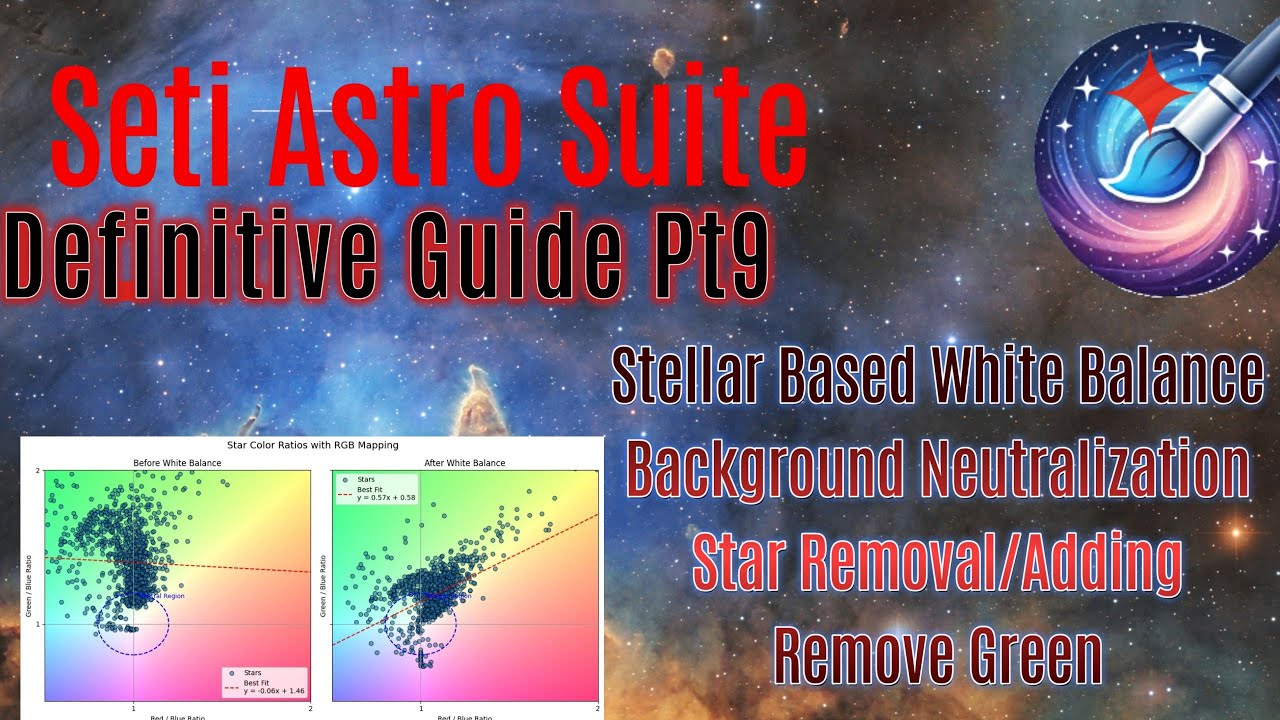 Seti Astro Suite, The Definitive Guide: Part 9 Stellar White Balance ...