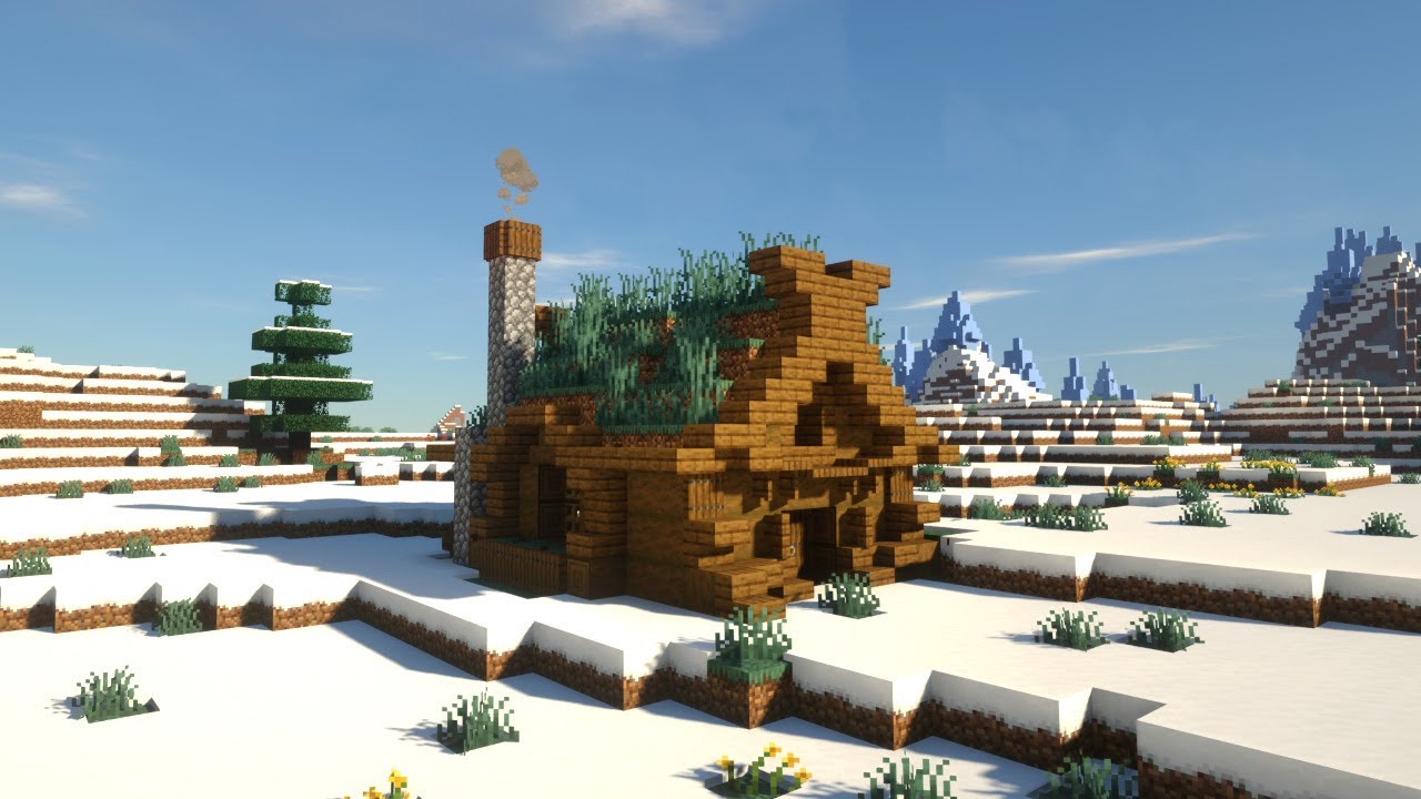 How to build Viking House in Minecraft? #Tutorial - YouTube