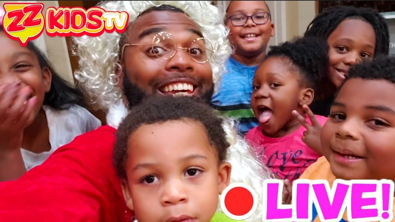 NEW ZZ Squad Christmas Special LIVE 🔴 | 24hr ZZ Kids TV Marathon - YouTube