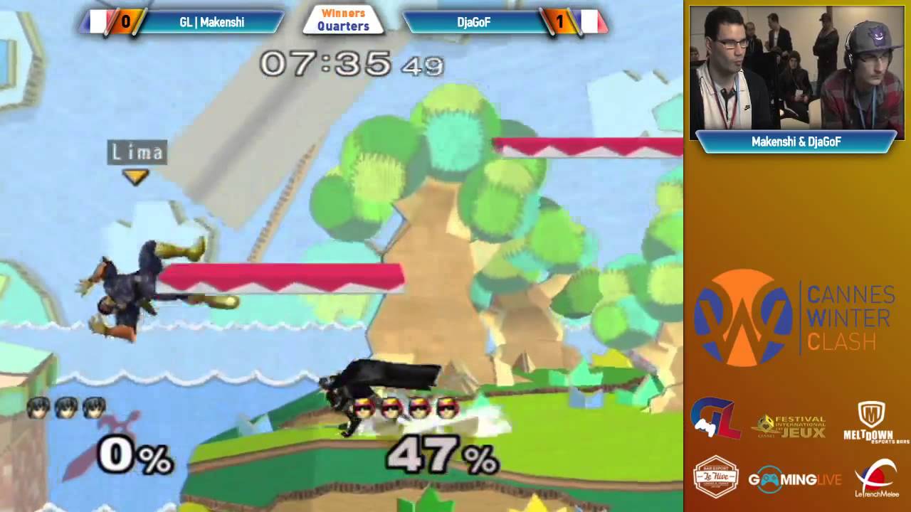 [ENG] - CWC 2015 - SSBM - Bracket - GL|Makenshi vs DjaGoF (WB) - YouTube