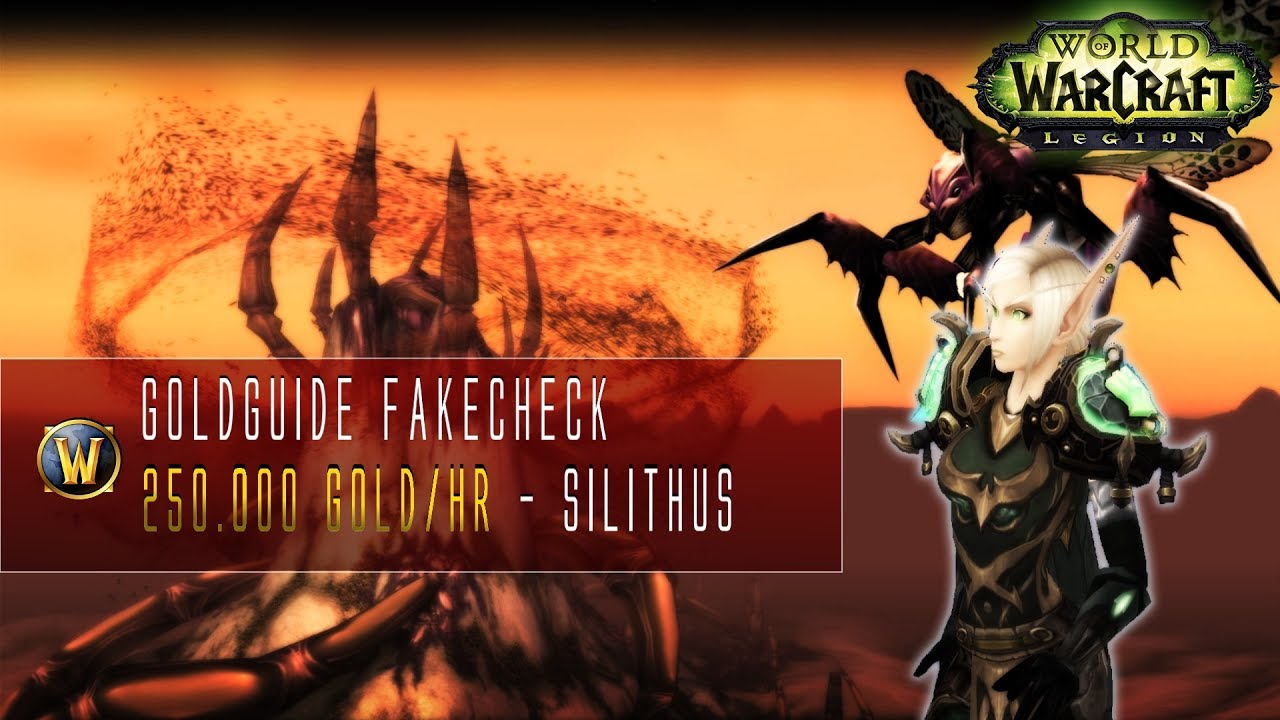 250.000 Gold / Stunde in Silithus farmen? | Goldguide Fakecheck! Der ...