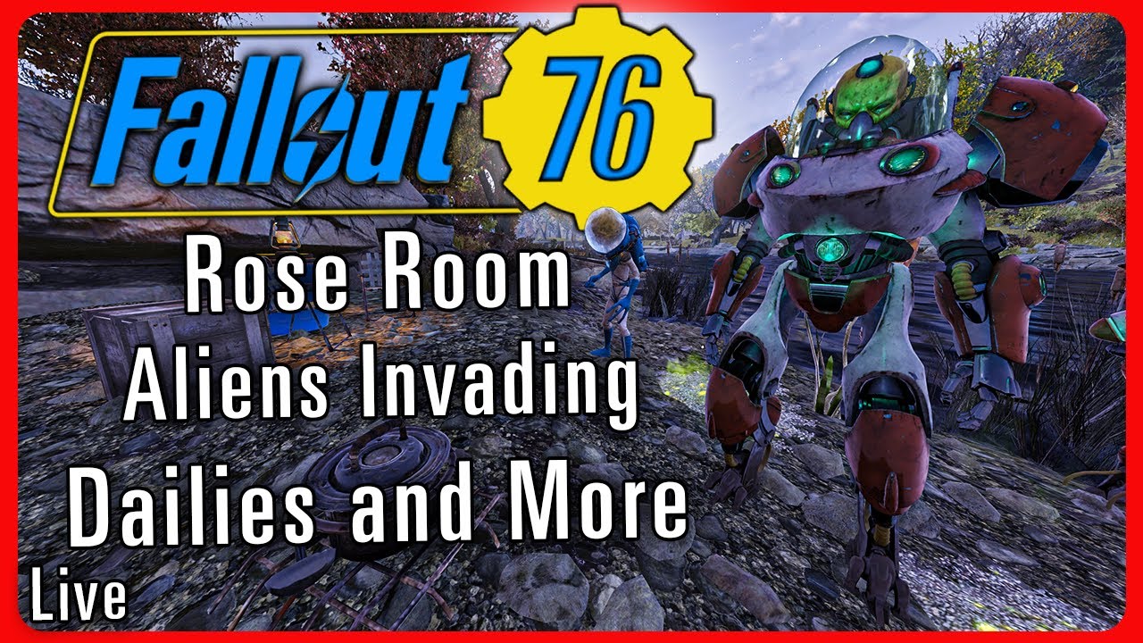 🔴The Aliens Are Invading The Wastelands Of Fallout 76 - YouTube