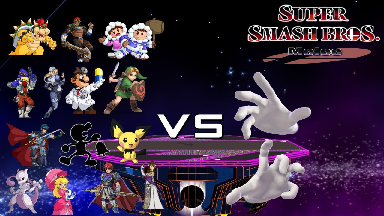 Super Smash Bros. Crusade CMC+ V8 - SSBM Melee Newcomers VS. Master and ...