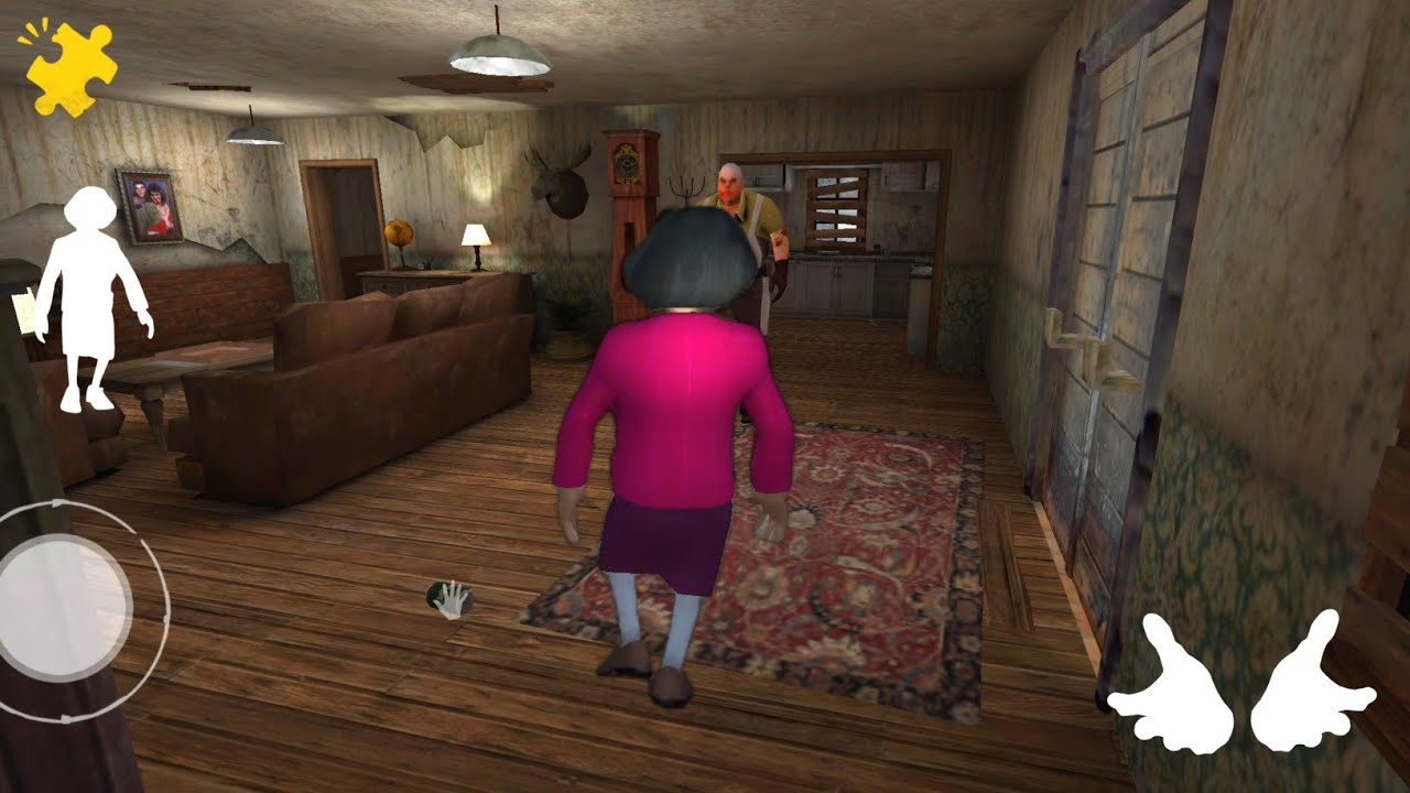 Playing as scary teacher in Mr Meat part-1 - YouTube