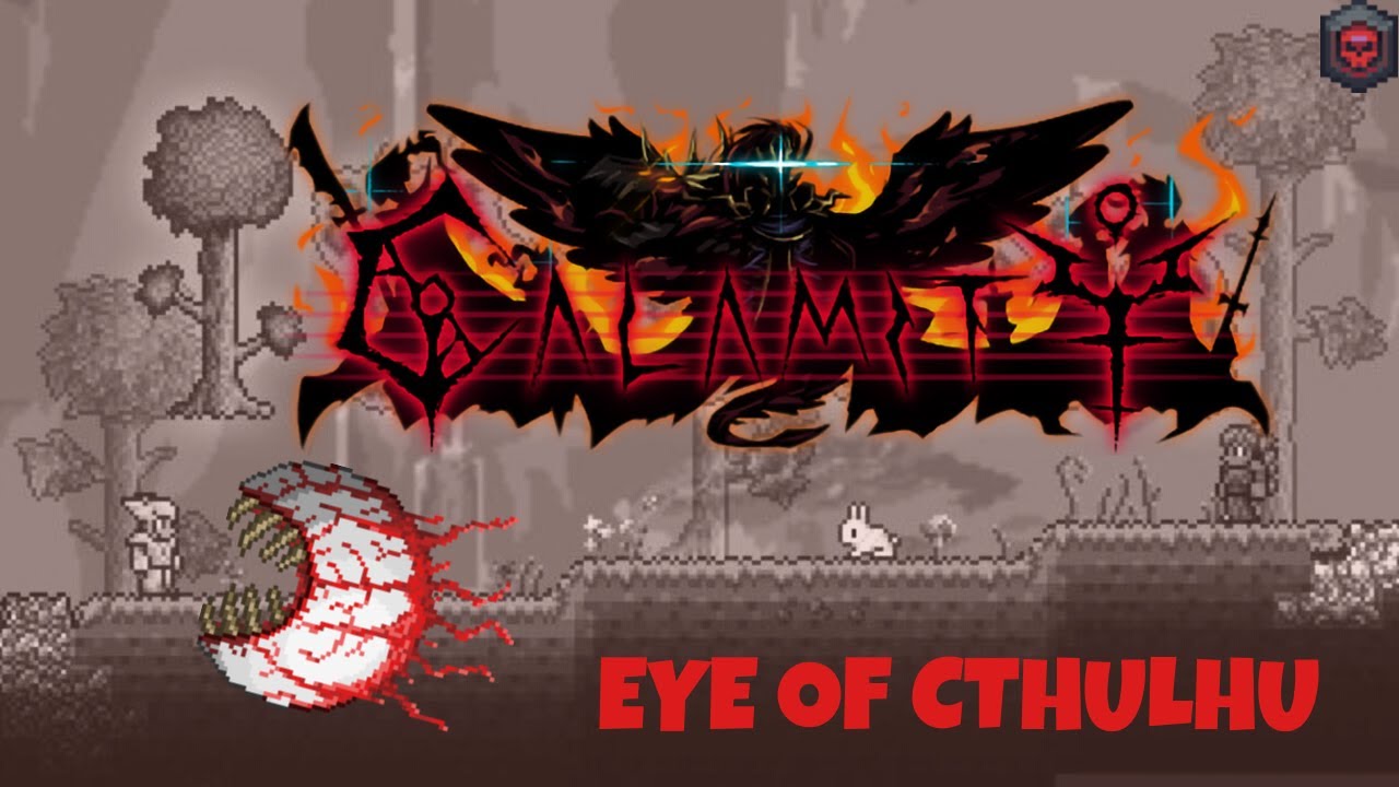 Terraria | Calamity Mod - Revengeance Mode | Eye of Cthulhu (Boss ...