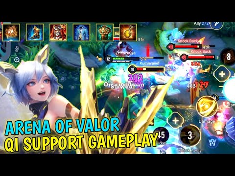 AOV : NEW BUILD QI | BEST BUILD QI FOR SUPPORT AND TANK - ARENA OF ...