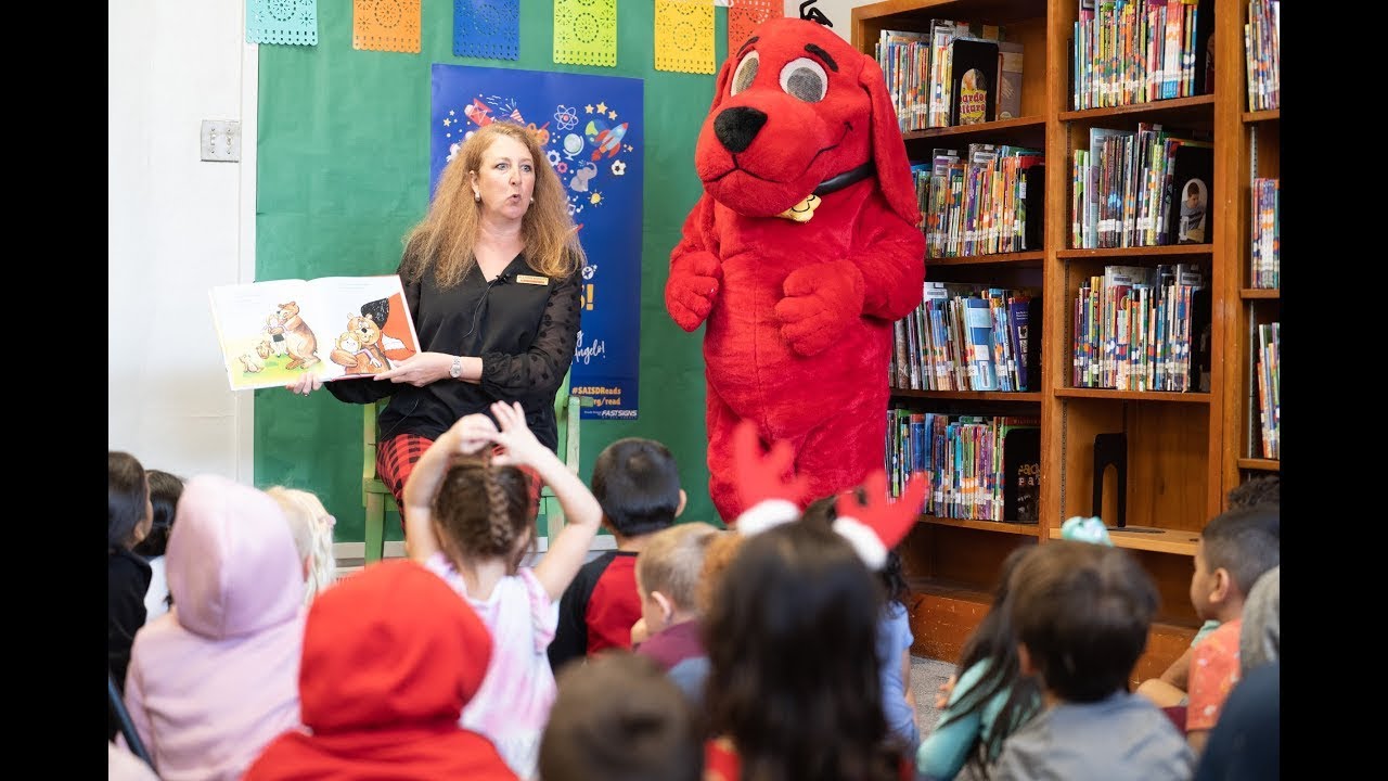 Read Aloud - "Clifford Takes a Trip" by Norman Bridwell, Read by ...