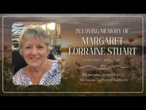 In Loving Memory of Margaret Lorraine Stuart - YouTube