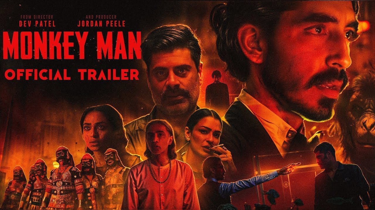 Monkey Man : LEAKED ONLINE 😳😍😍!! 🎬| Dev Patel| Sharlto Copley |Pitobash ...