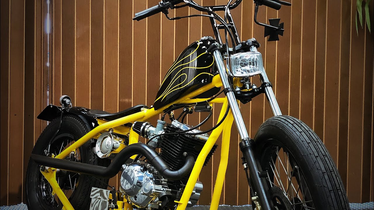 I.P.M custom 以引擎為起點打造的手工車。（ Frisco style chopper ) Tiger - YouTube