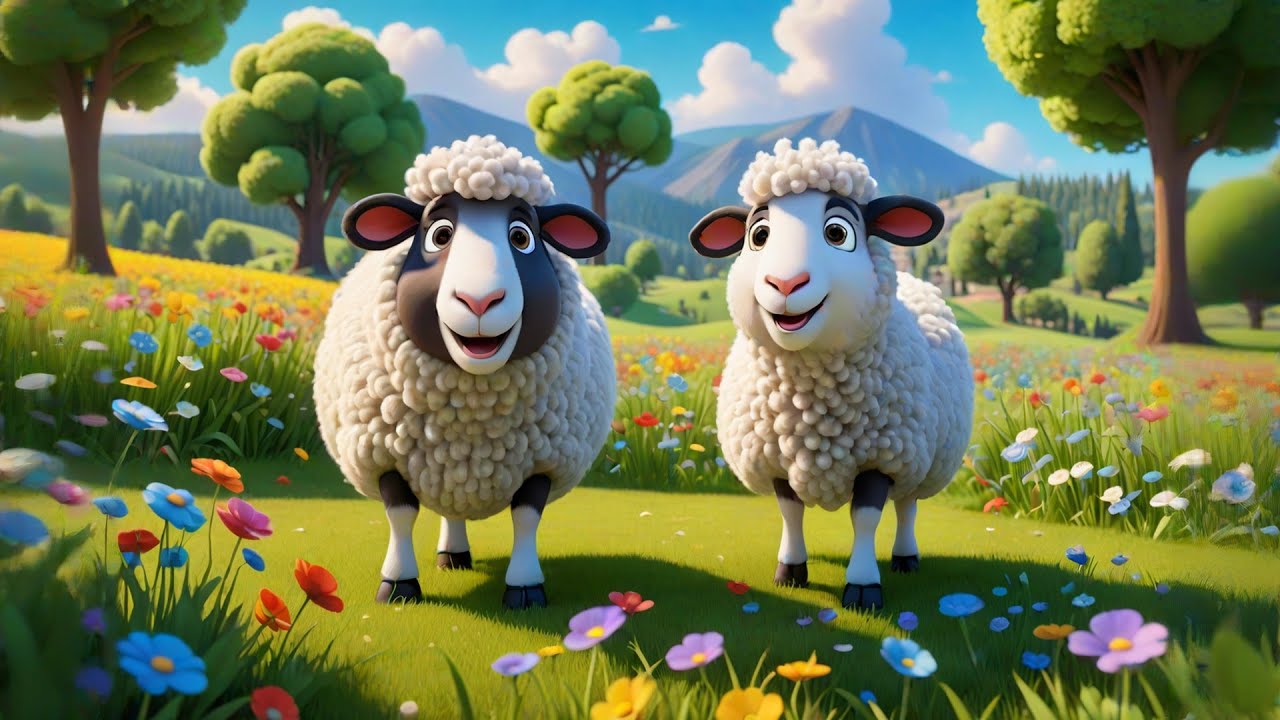 Four Silly Sheep Know Big and Small | Size Song for Kids | Educational ...