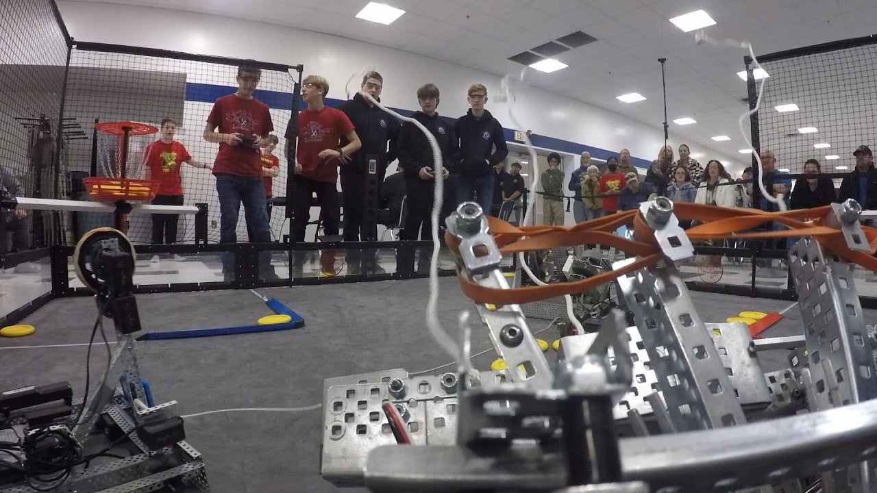 VEX Spin Up | KRL Quarter Finals Match 2-1 *Robot POV* - YouTube