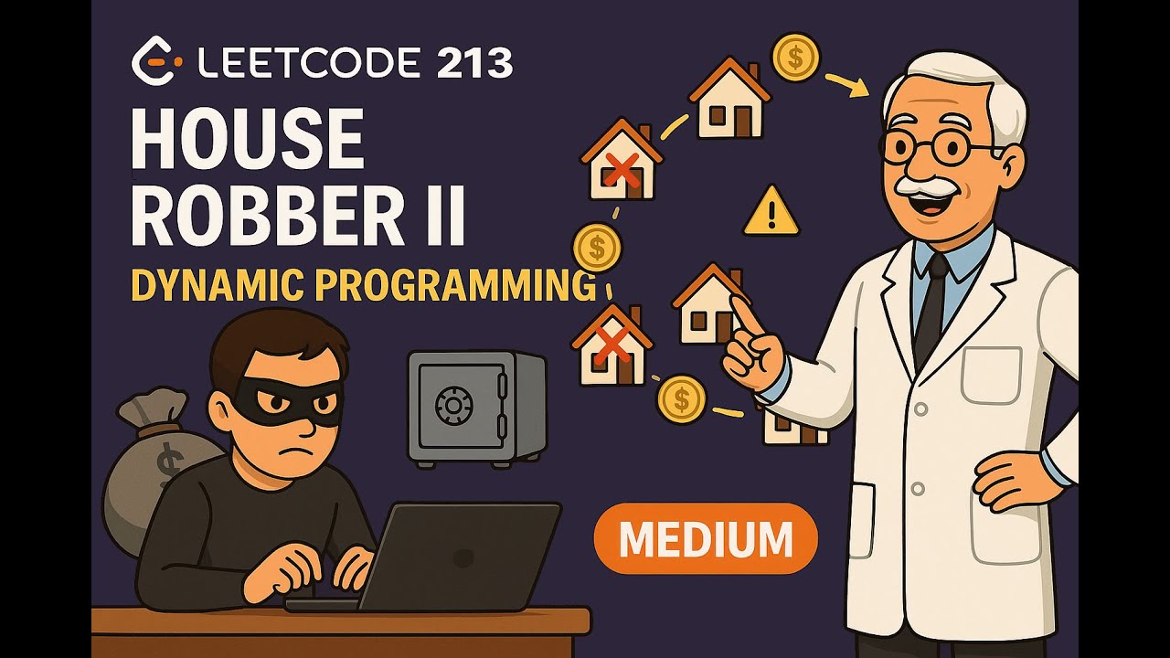 HOW - LeetCode 213 | House Robber II [medium] - YouTube