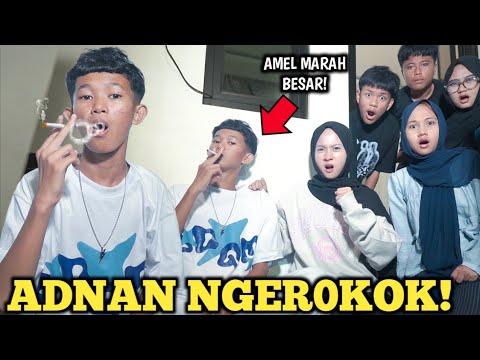 AMEL MARAH! ADNAN KETAHUAN NGER0KOK