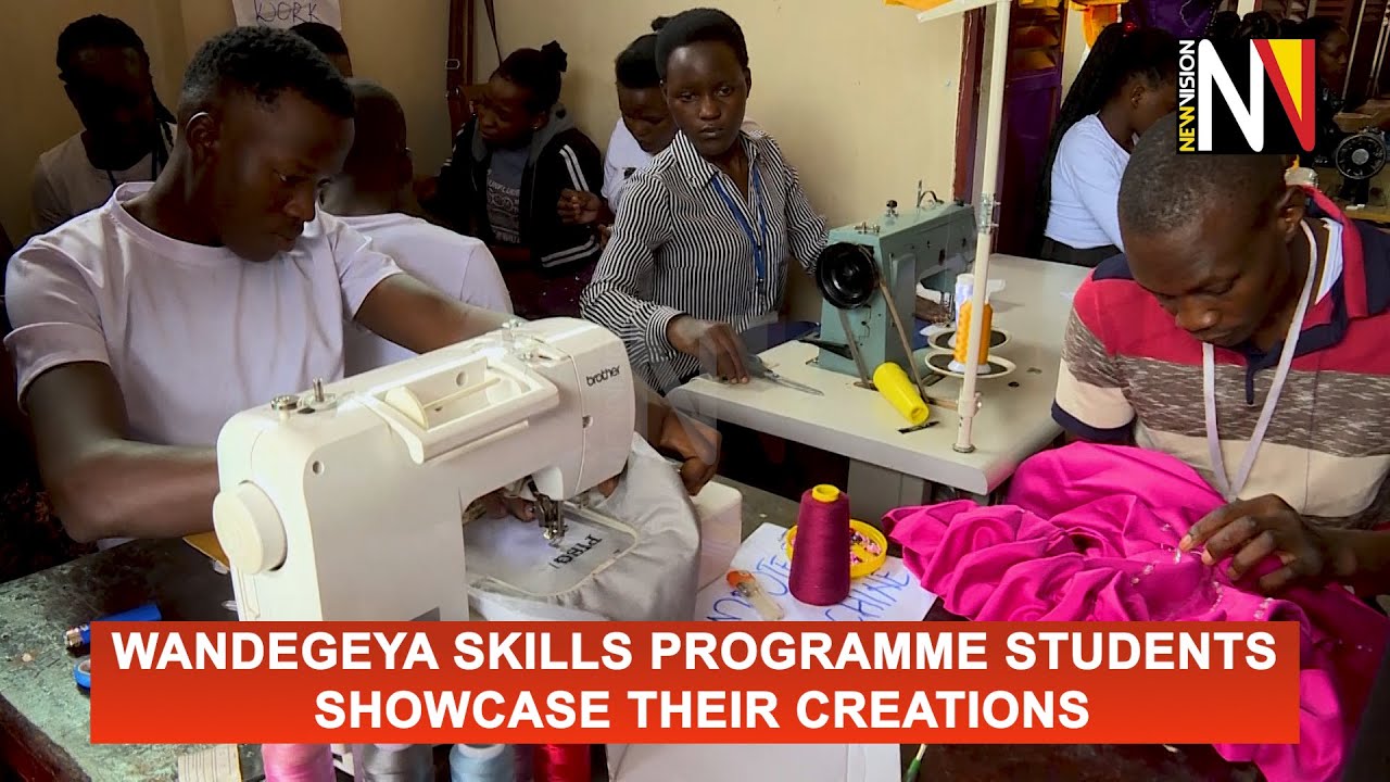 Wandegeya Skills Programme students showcase their creations - YouTube