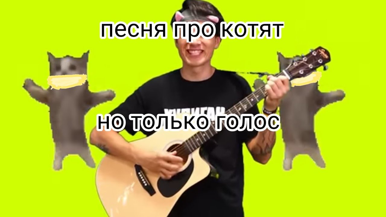 Holly-Baam — песня про котят , но только голос @HolyBaam - YouTube
