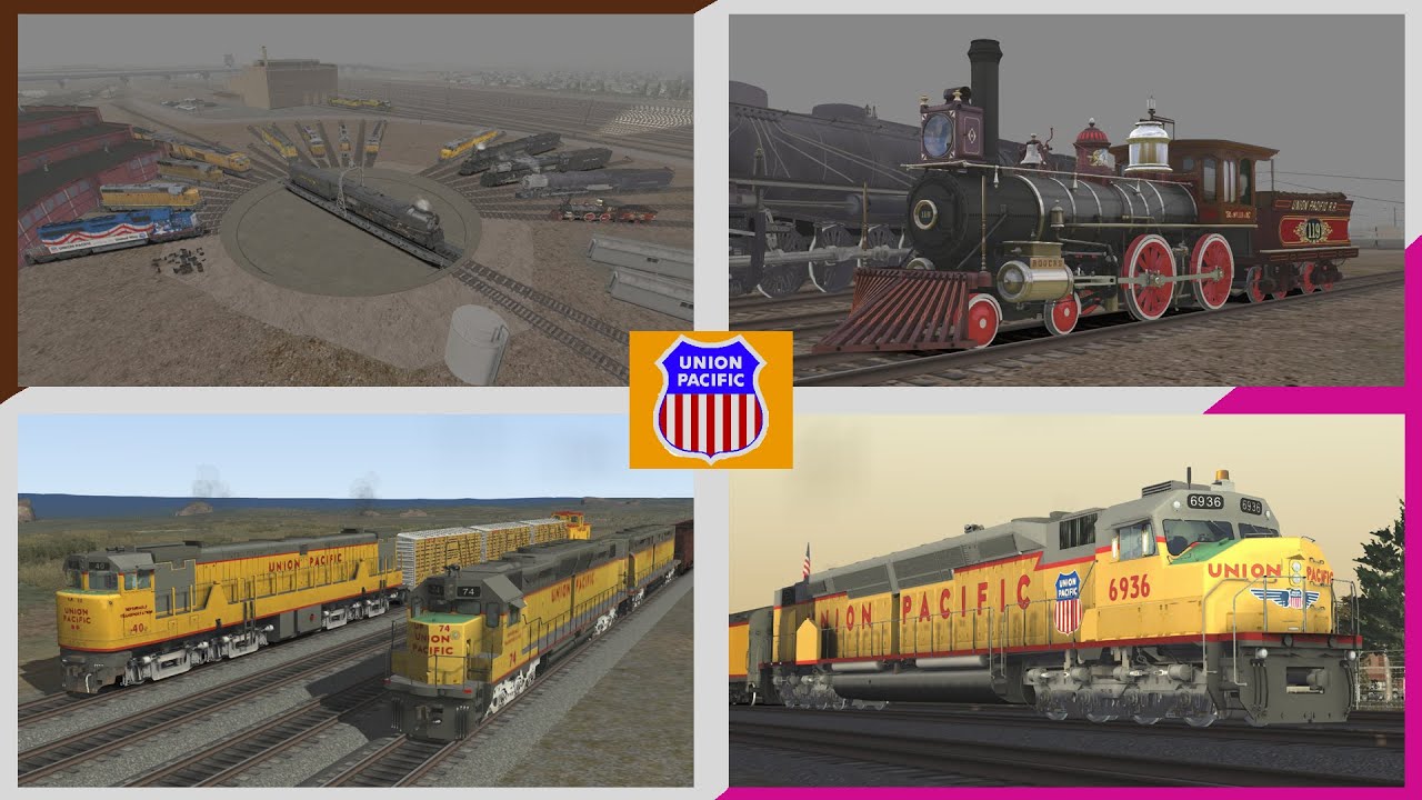 Union Pacific Locomotives in Train Simulator 2022 - YouTube