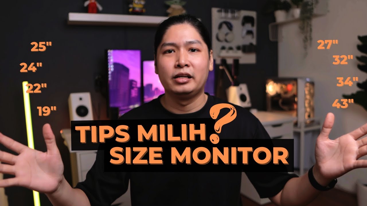 ukuran monitor terbaik? jangan salah pilih - YouTube