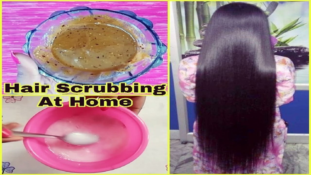 Hair Scrubbing At Home | DIY Hair Scrub - यह उपाय आपके बालो को बहुत ...