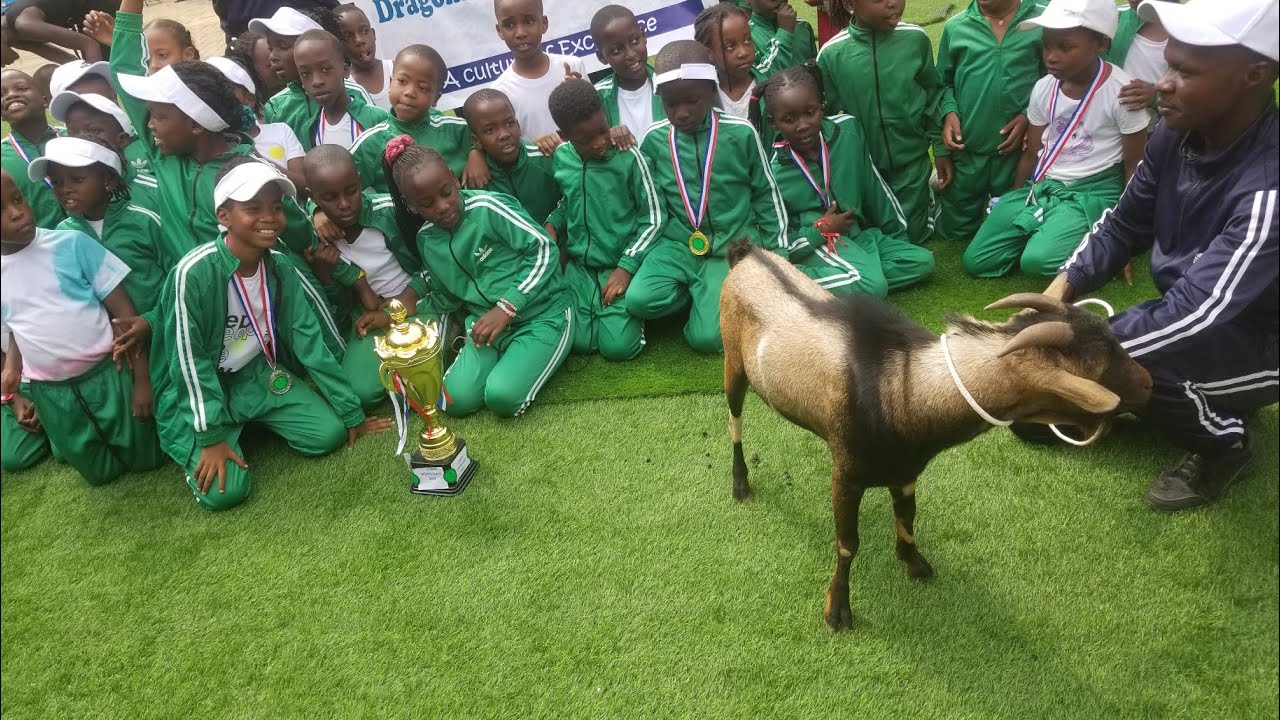 The G.O.A.T won the goat, yay. - YouTube