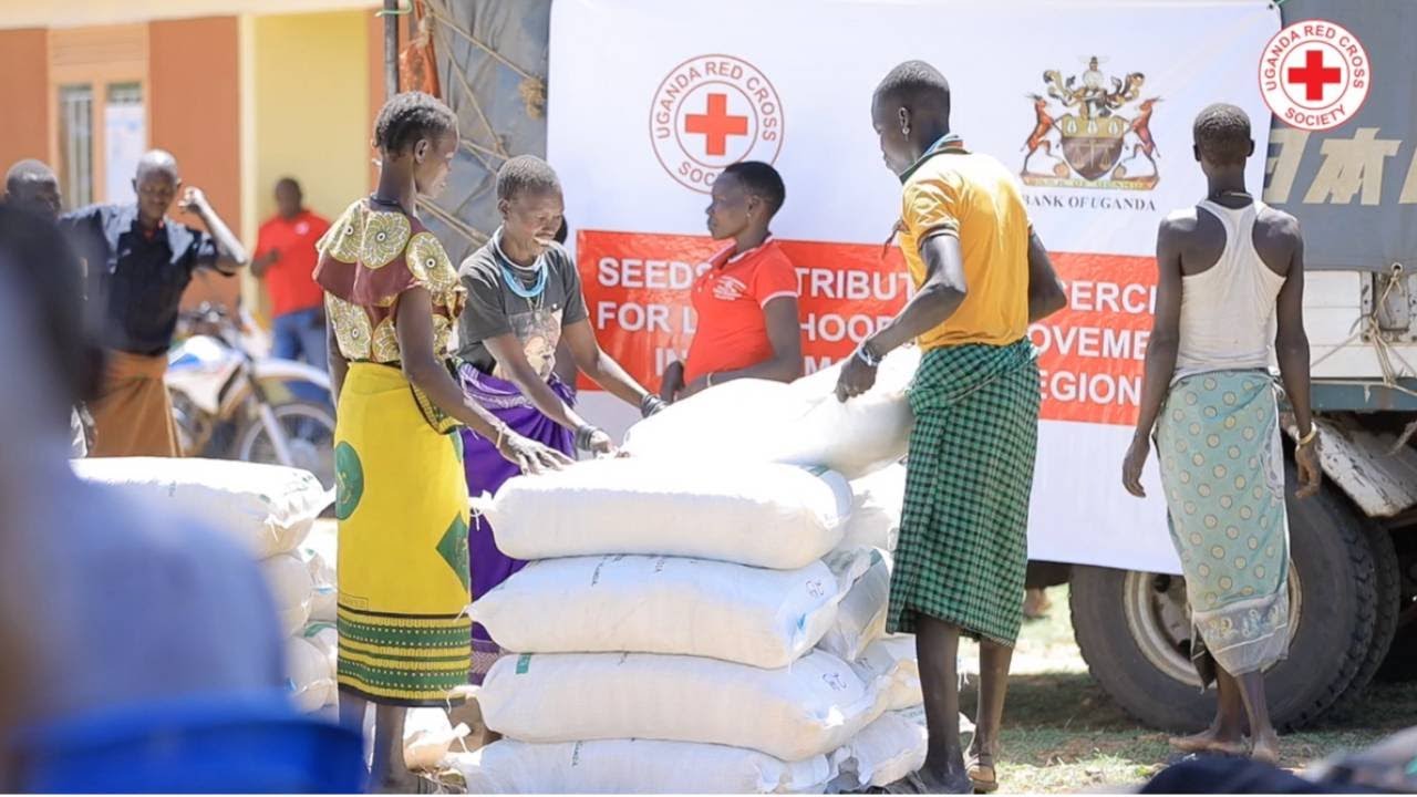 Uganda Red Cross Society delivers drought-resistant seeds to Karamoja ...