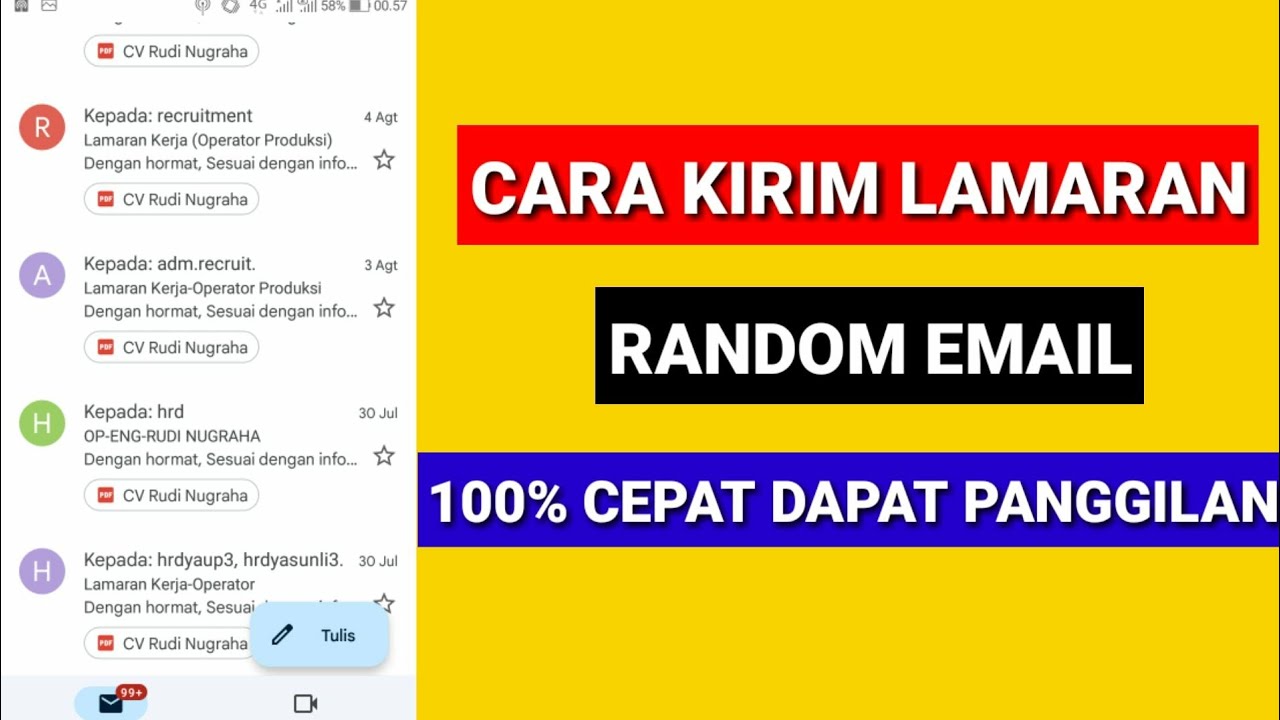 Cara Kirim Email ke Banyak Perusahaan Sekaligus (Random Email) - YouTube