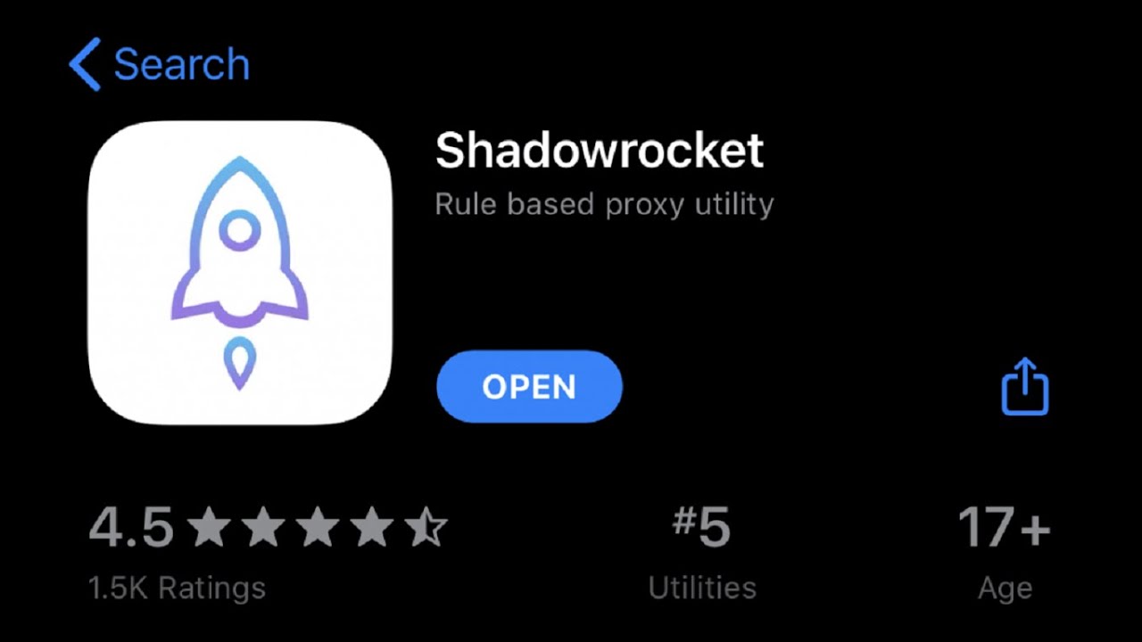Shadowrocket Mobile Version 2023 👉🏻 New way to Download Shadowrocket on ...