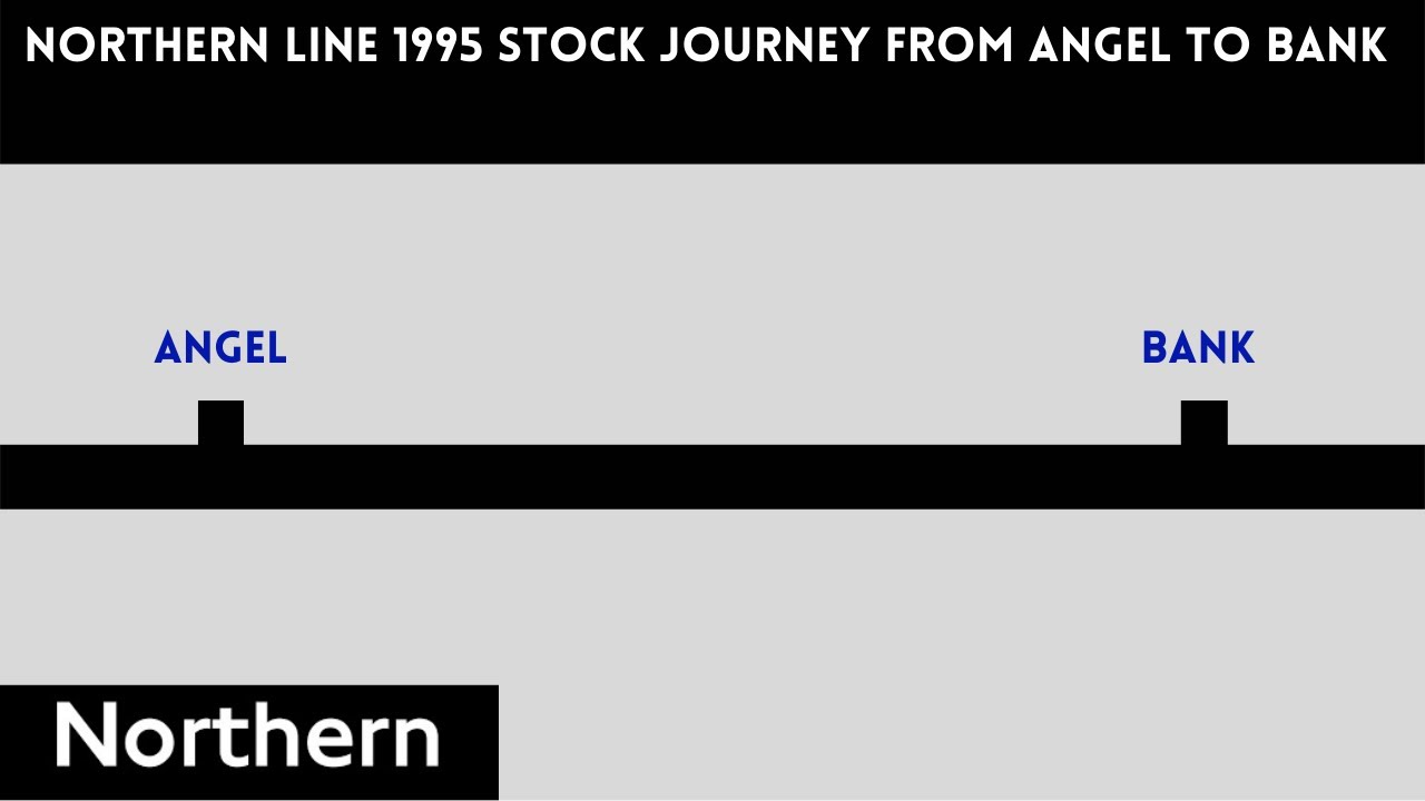 Northern Line 1995TS Journey from Angel to Bank (NEW SOUTHBOUND ...