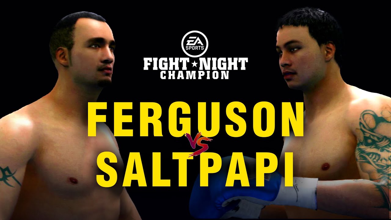 Salt Papi vs Tony Ferguson | Fight Night Champion #saltpapi # ...