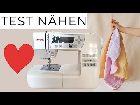 JANOME 230 DC Test und Anleitung