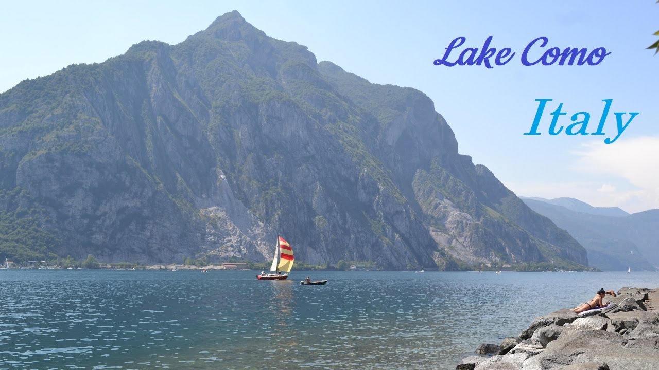 BEAUTIFUL HOLIDAY AT THE LAKE COMO NEAR LECCO - SWIMMING, SUNBATHING ON ...