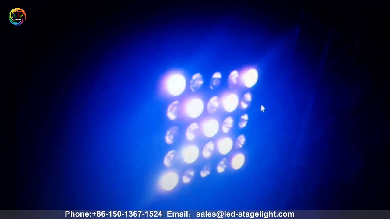 powerful DIY moving head matrix led - YouTube