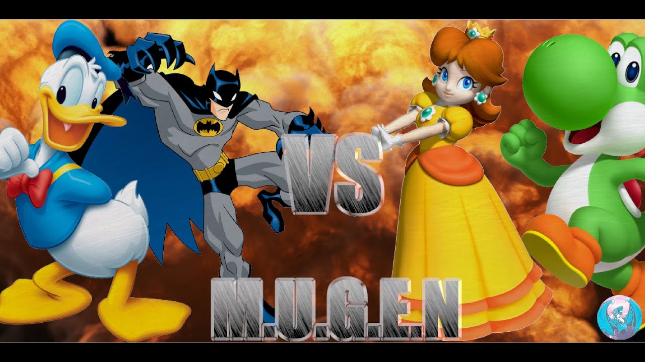MUGEN - Request by Matt24 - Donald Duck & Batman VS Super Better Yoshi ...