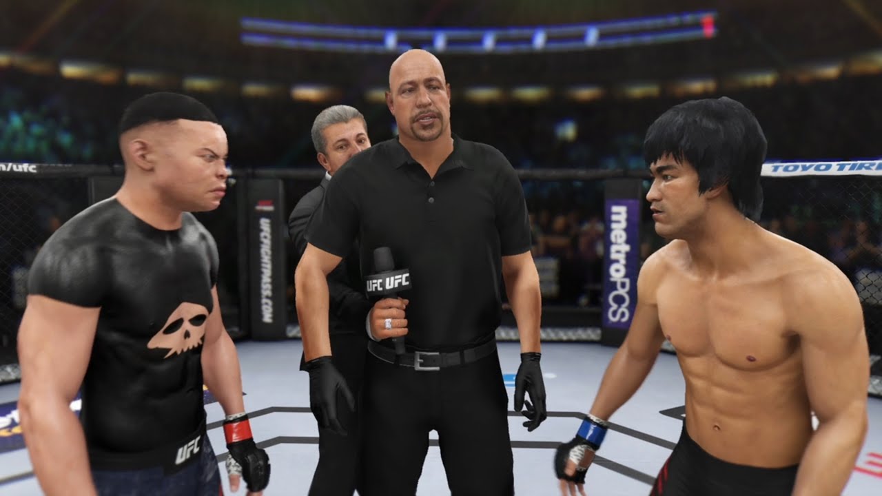Sid Phillips vs. Bruce Lee - EA Sports UFC 3 - Epic Fight - YouTube