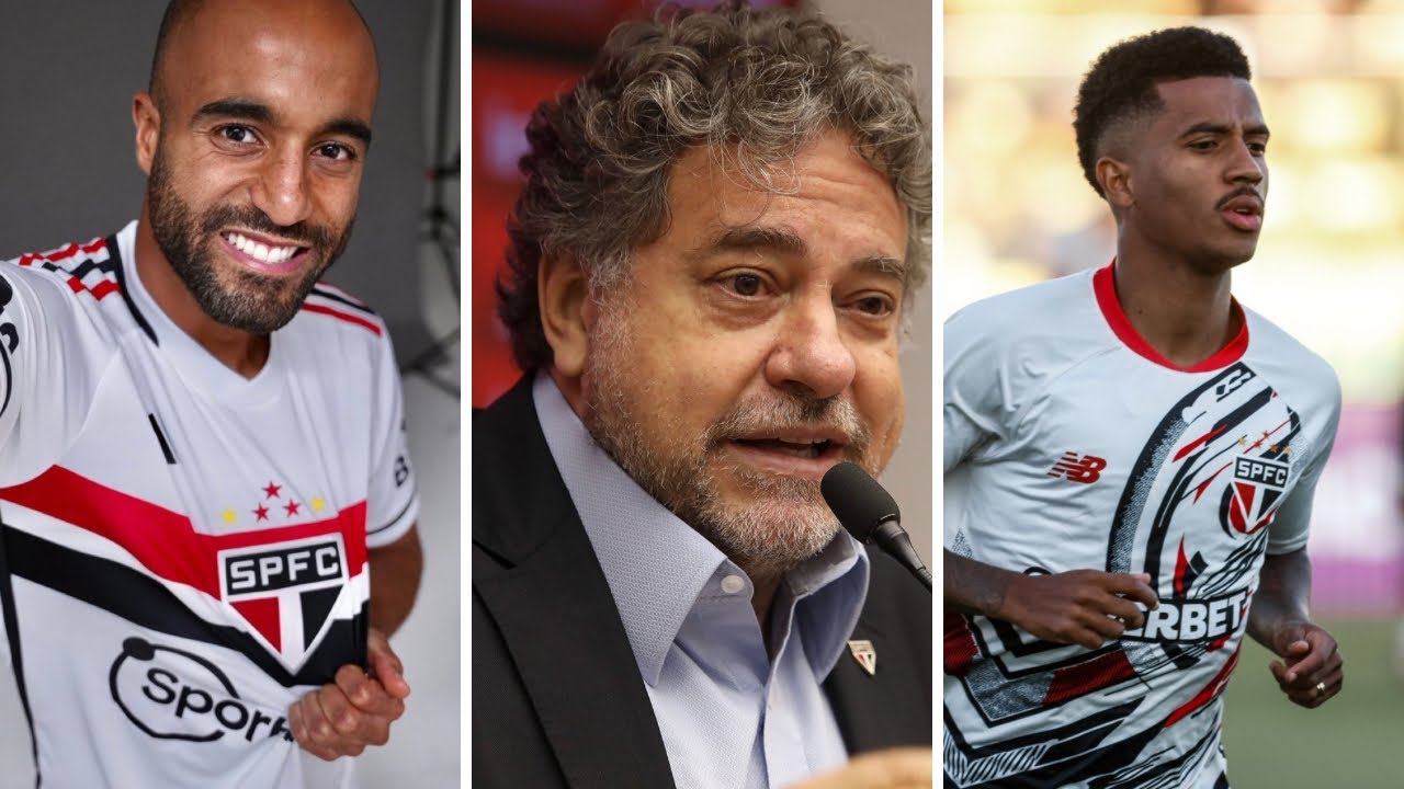 🚨💣 EXCLUSIVO! LUCAS MOURA FIXADO COMO TITULAR DO SPFC! JOGADORES BRAVOS ...